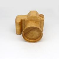 China Creative Gift Cute Wooden Camera Toys Creative Decorative Ornaments For Children for sale