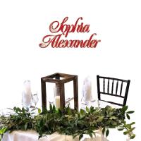 China Custom Wood Name Sign    Custom Laser Cut  Vintage Wood Carving  Letter Table Signs  Yellow Antique Customized Poster for sale