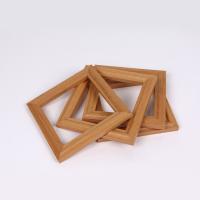 China High Quality Double Solid Sided Natural Wooden Picture Photo frame for Home Decoration for sale