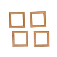 China High Quality Double Solid Sided Natural Wooden Picture Photo frame for Home Decoration for sale