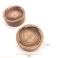 China Natural Wood Diffuser Fragrance Diffuser Vent Clip Car Freshener For Essential Oil for sale