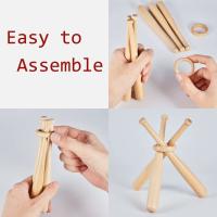 China Mini Baseball Bat Display Stand Fashion Ornament Crafts Wooden Stand Holder For Outdoor Sports for sale