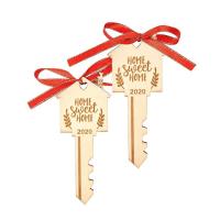 China Creative DIY Wood Crafts Gift For Christmas Wood Tags Embellishments Wedding Event Party House Warming Gifts Home Decoration for sale