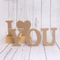 China Cutting Wooden Letter Painting or Decorating For Home Decor, Office Signs, or Party Decorations for sale