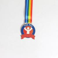China Wooden Award Medals with Neck Ribbons Adults Kids Cheer Medals Winner Medals Award Prize for Sports School for sale
