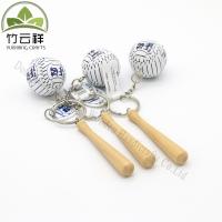 China Mini Cute Soccer Keychain Bowling/Tennis/Baseball Keychain for Men Women Boys Girls Gifts for sale