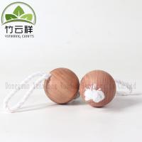China Solid Wood Christmas Decoration Beads Wall Hanging Eco-friendly for sale