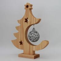 China wooden Christmas tree Christmas decoration Wooden decoration Ball Ash Table decoration for sale