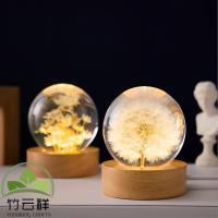 China Customized Wooden Base Eternal Rose Preserved Rose in Beautiful Creative Design Strong Glass Dome Gift for sale