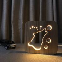 China Wooden Carving Night Light For Bedroom Decoration, Valentine's Day for Women Girls Boys Kids for sale