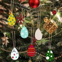China Wood Earring Blanks, Unfinished Teardrop Pendants for Crafts, Decoration, Jewelry Supplies and DIY Projects for sale