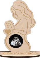 China Baby Ultrasound Wood Photo Frame - Expecting Mom Gift for Pregnant Friend | Pregnant Wife Gifts From Husband for sale