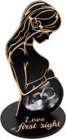 China Baby Ultrasound Wood Photo Frame - Expecting Mom Gift for Pregnant Friend | Pregnant Wife Gifts From Husband for sale