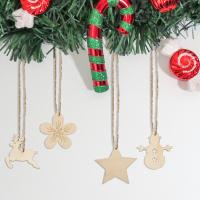 China DIY Wooden Easter Customized Shaped Ornaments to Paint for Kids, Unfinished Wood Slices Holiday Hanging Decorations for sale