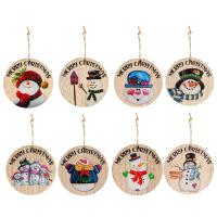 China Exquisite Style Customized Wooden Family Atmosphere Decorations Festival Activities Celebration Hanging Ornament for sale