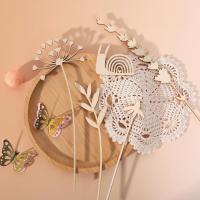 China Wooden Flower Bouquet - Plywood Flower Sign For Wall Art, Wooden Flower Cutouts for sale