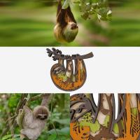 China 3D Wooden Animals Carving LED Night Light, Wood Carved Lamp Statues Perfect Gifts for sale