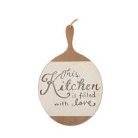 China Rounded Square Restoring Ancient Ways Wooden Handicrafts Wall Decoration Pendant for sale