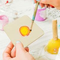 China Thin Unfinished Wooden Squares for Wood Burning Painting Staining Engraving Laser Projects Wood Craft Supplies for sale