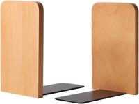 China Wood Book Ends for Shelves, Wooden Bookend Support for Books and Movies for sale