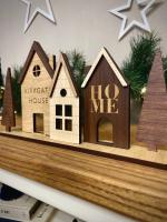 China Personalised Houses Wooden Decor Set Modern Style  Home for sale
