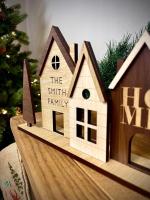 China Personalised Houses Wooden Decor Set Modern Style  Home for sale