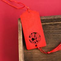 China Ecofriendly Wooden Prayer Cards Temple Decoration Hangtags Scenic Spots Wishing Cards for sale