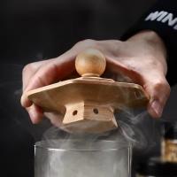 China Luxury wooden Cocktail smoker kit with Cocktail Smoker and wooden chips(Without Butane) for sale