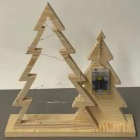 China Exquisite wooden Christmas tree decoration High quality table decoration Christmas decoration for sale