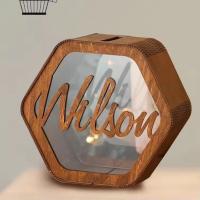 China Customized wooden wedding decoration greeting card collection box for sale