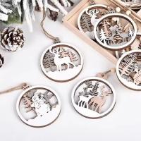 China Wooden Christmas tree hanging ornaments create a Christmas family atmosphere for sale