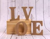 China Customized Wooden Letter Painting or Decorating For Home Decor or Party Decorations for sale