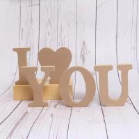 China Customized Wooden Letter Painting or Decorating For Home Decor or Party Decorations for sale