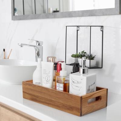 China Customized durable storage basket Toiletries storage basket for sale