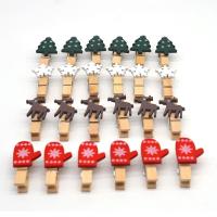 China Christmas Clips, Customized Shaped Wood Clothespins for DIY Craft, Wood Clips for Card Paper Photo Photography Activity for sale