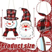 China Customized 2024 Christmas Decorations for Santa Wall decorations for sale