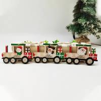 China 2024 Hot sale of wooden Christmas hanging decorations to create a Christmas atmosphere for sale