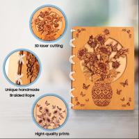 China Sunflower Wooden Cards with Unique Design for Birthday Happy Anniversary Cards Wooden Greeting Cards to Show Appreciation for sale
