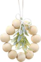 China Wooden Bead Christmas Tree Scandinavian Holiday Decor for sale