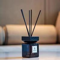China New Style Empty Square Aromatherapy Bottle with Lid High-Value Home Decorative Ornament for sale