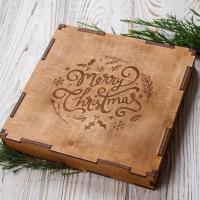China Personalized christmas ornaments Wooden snowflakes Set of 16 snowlakes Snowflake ornament for sale