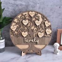 China Personalized Wooden Family Tree Gift Gifts For Parents  Wood Family Sign  Tree Of Life  Gift For Mom  Our Family Sign for sale
