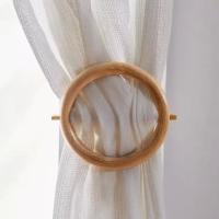 China Customized Wood Curtain Holdbacks - Hooks for Walls, Curtains Tiebacks Wall Mount, Wooden Curtain Pullbacks Hook for sale