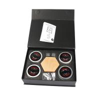 China Deluxe Wooden Cocktail Smoker Set with Cocktail Smoker and Wood Chips (Butane Free) for sale