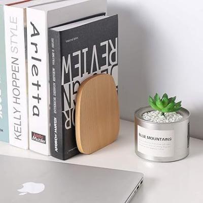 China Premium Wooden Desktop Bookends - Luxurious Design for Neatly Organizing Books. for sale