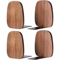 China Premium Wooden Desktop Bookends - Luxurious Design for Neatly Organizing Books. for sale