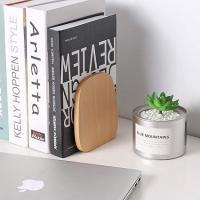 China Premium Wooden Desktop Bookends - Luxurious Design for Neatly Organizing Books. for sale