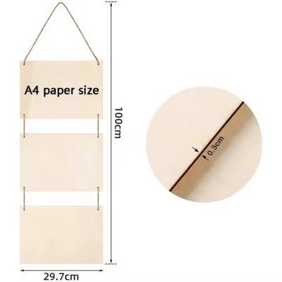 China Hot-selling Wooden Hanging Board Kids' DIY Hand Painting and  Coloring Kindergarten Creative Decor Materia for sale