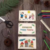 China Hot-selling Wooden Hanging Board Kids' DIY Hand Painting and  Coloring Kindergarten Creative Decor Materia for sale