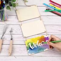 China Hot-selling Wooden Hanging Board Kids' DIY Hand Painting and  Coloring Kindergarten Creative Decor Materia for sale